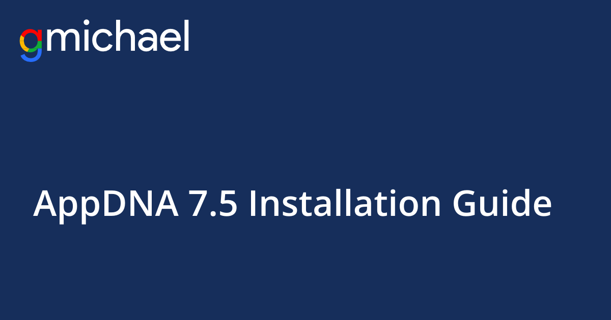 Citrix AppDNA 7.5 step-by-step Installation Guide